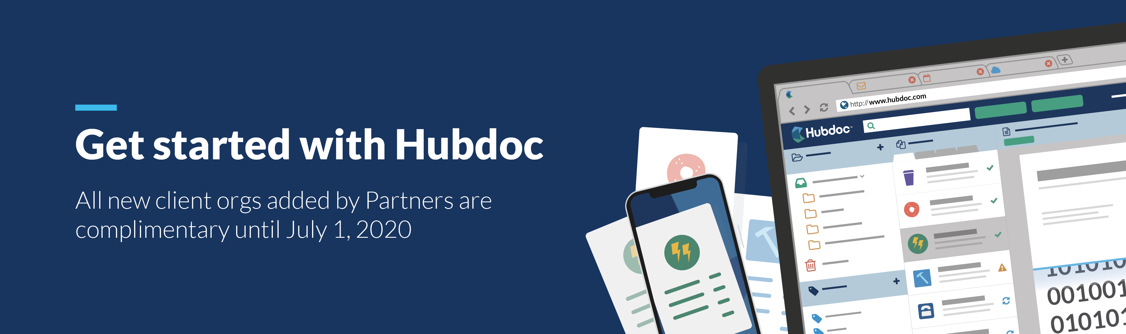 Hubdoc Complimentary Tax Season Promo - Canada and US Only